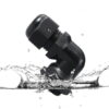 90 Degree Elbow Nylon Cable Gland - MJ Cable Protection Sleeve
