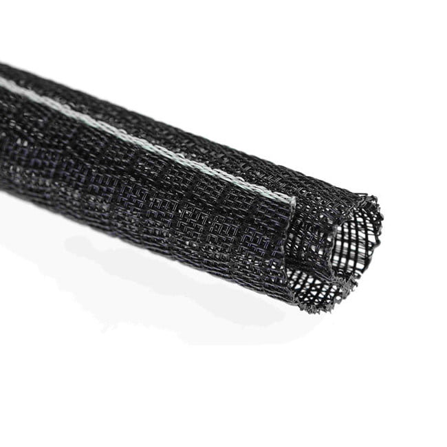 Automotive Split Braided Wire Loom - MJ Cable Protection Sleeve