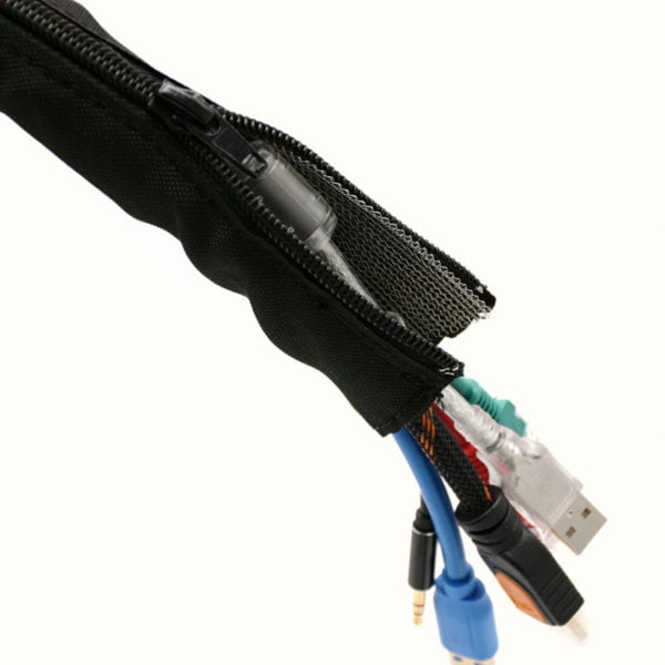 EMI Zipper Shielding Cable Sleeve - MJ Cable Protection Sleeve