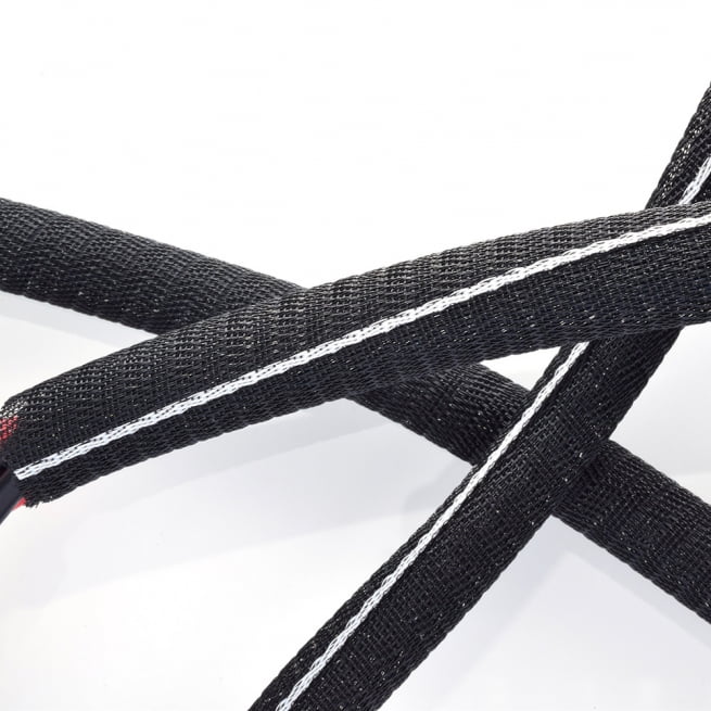 Automotive Split Braided Wire Loom - MJ Cable Protection Sleeve