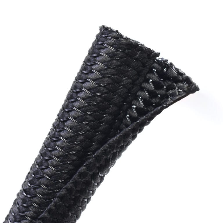 Noise Reduction Split Braided Mesh Loom Sleeving